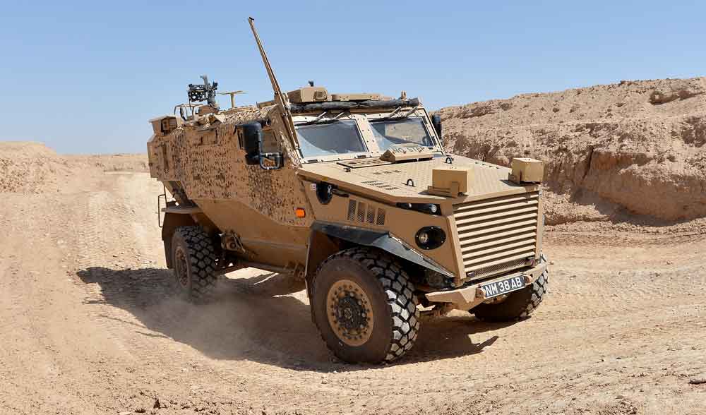 General Dynamics UK entrega 400 veículos Foxhound ao Exército Britânico ...