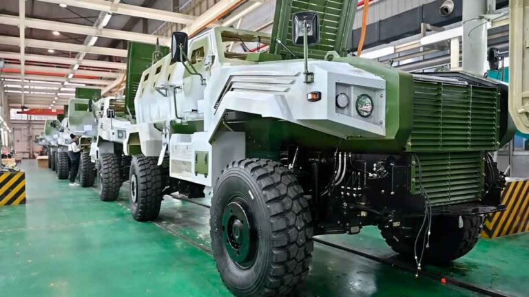 China initiates production of new armored vehicle CS/VP14 MRAP - Carro ...