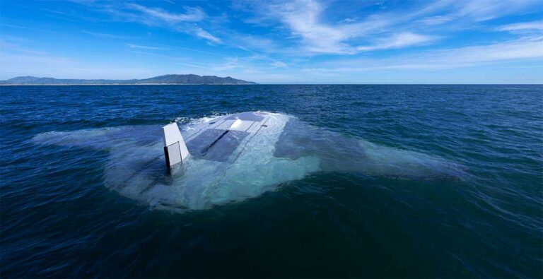 Secret prototype of US underwater drone 'Manta Ray' revealed on Google ...