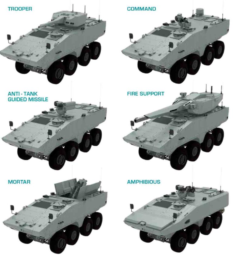 New armored combat vehicle Terrex s5 is ready to start production ...