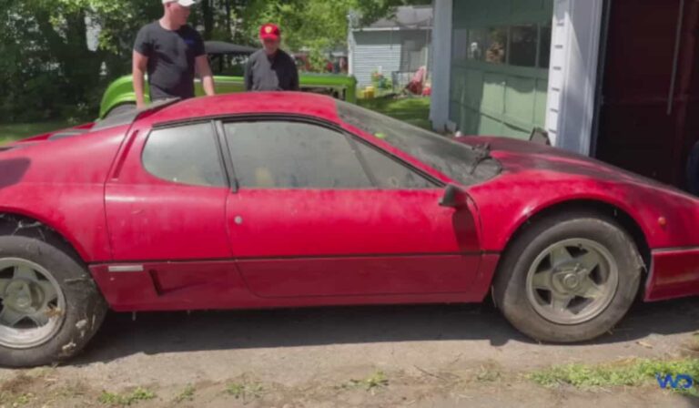 Team restores rare Ferrari abandoned in barn for decades – Carro e motos