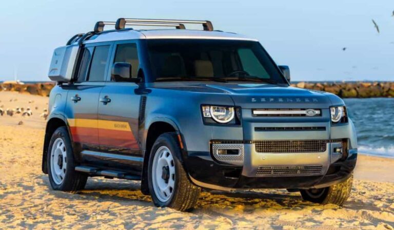 Land Rover unveils the “Beach Break”: limited edition Defender inspired ...
