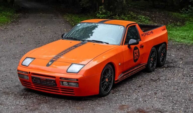 Modified Porsche 944 with six wheels goes to auction for $112,000 ...