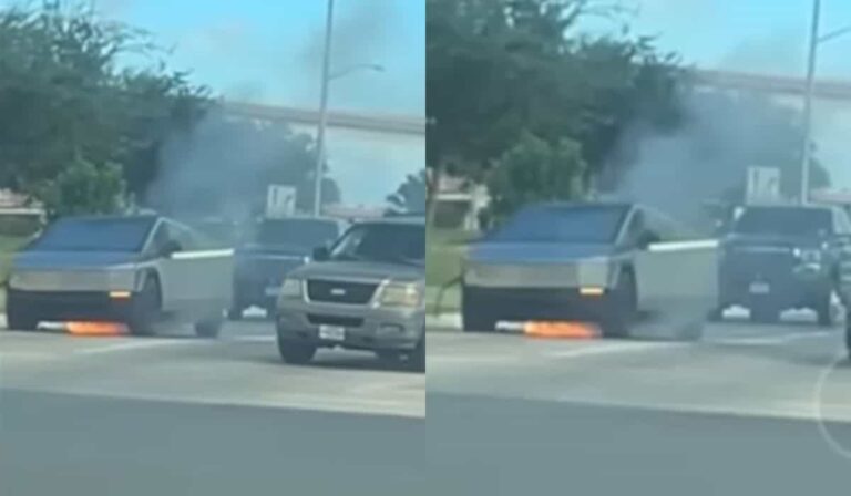 Tesla Cybertruck catches fire in Texas, and firefighters explain how ...