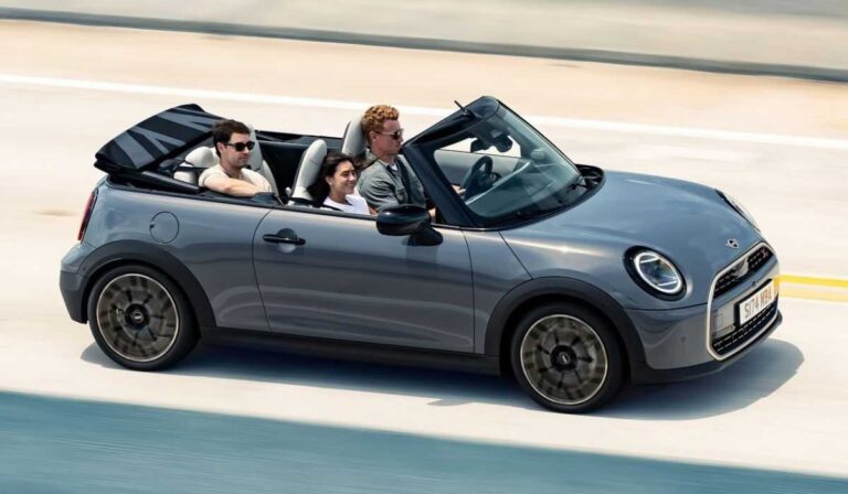 Mini Cooper Convertible 2025 features a new design and fun functions ...