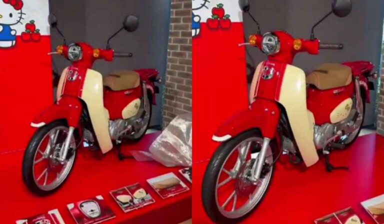 Honda Launches Special Super Cub to Celebrate Hello Kitty's 50th ...