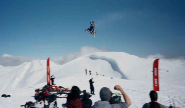 Snowmobile Breaks World Record with Backflip in Alaska After a Year of ...