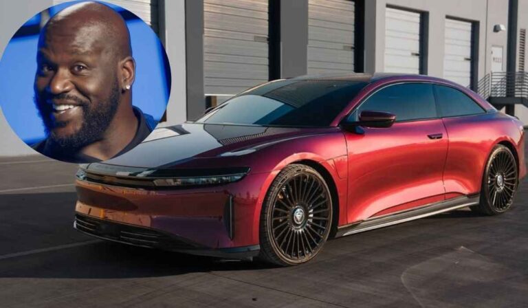 Shaquille O'Neal adds custom Lucid Air Coupe to his modified car ...