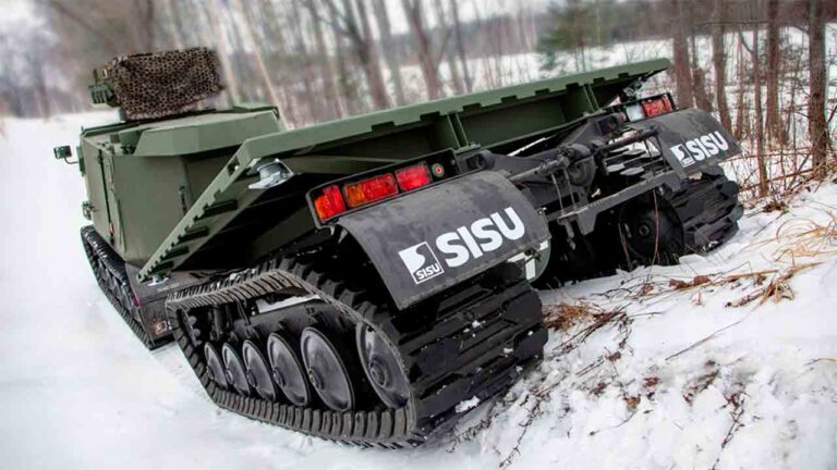 SISU Představuje Nové Vozidlo pro Operace v Extrémních Počasních ...
