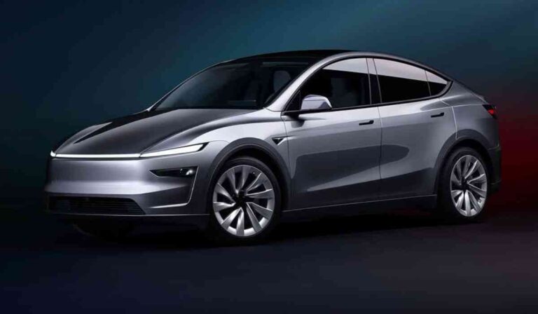 Tesla Model Y 2025 får nytt utseende og teknologiske forbedringer for ...