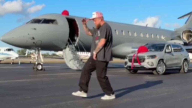 Jake Paul acquisisce un jet privato di lusso dopo la vittoria contro ...