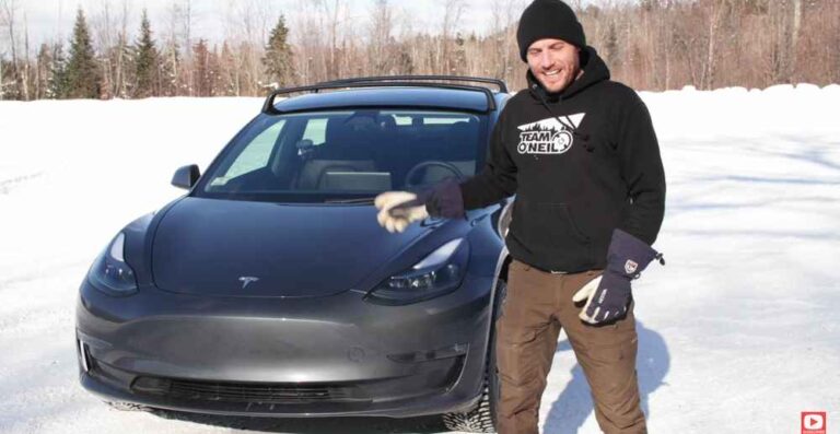 Tesla Model 3 quebra recorde em pista de rally e surpreende na neve ...