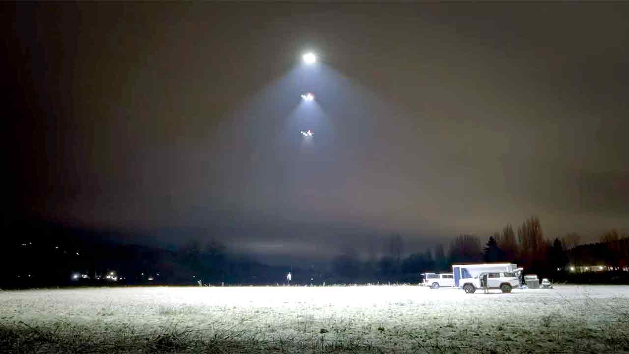 Flying Sun 1000: drone promete iluminar qualquer lugar como se fosse ...