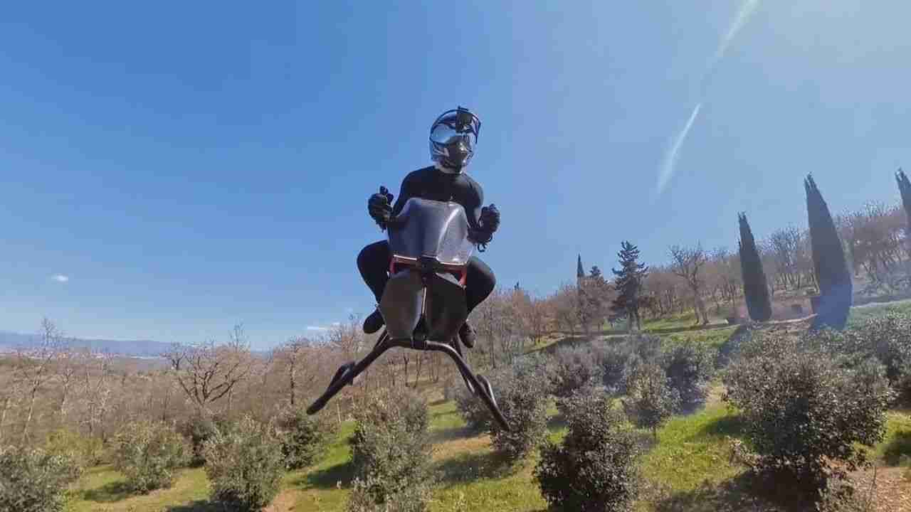 Flying motorcycle created by Polish engineer reaches 200 km/h and ...