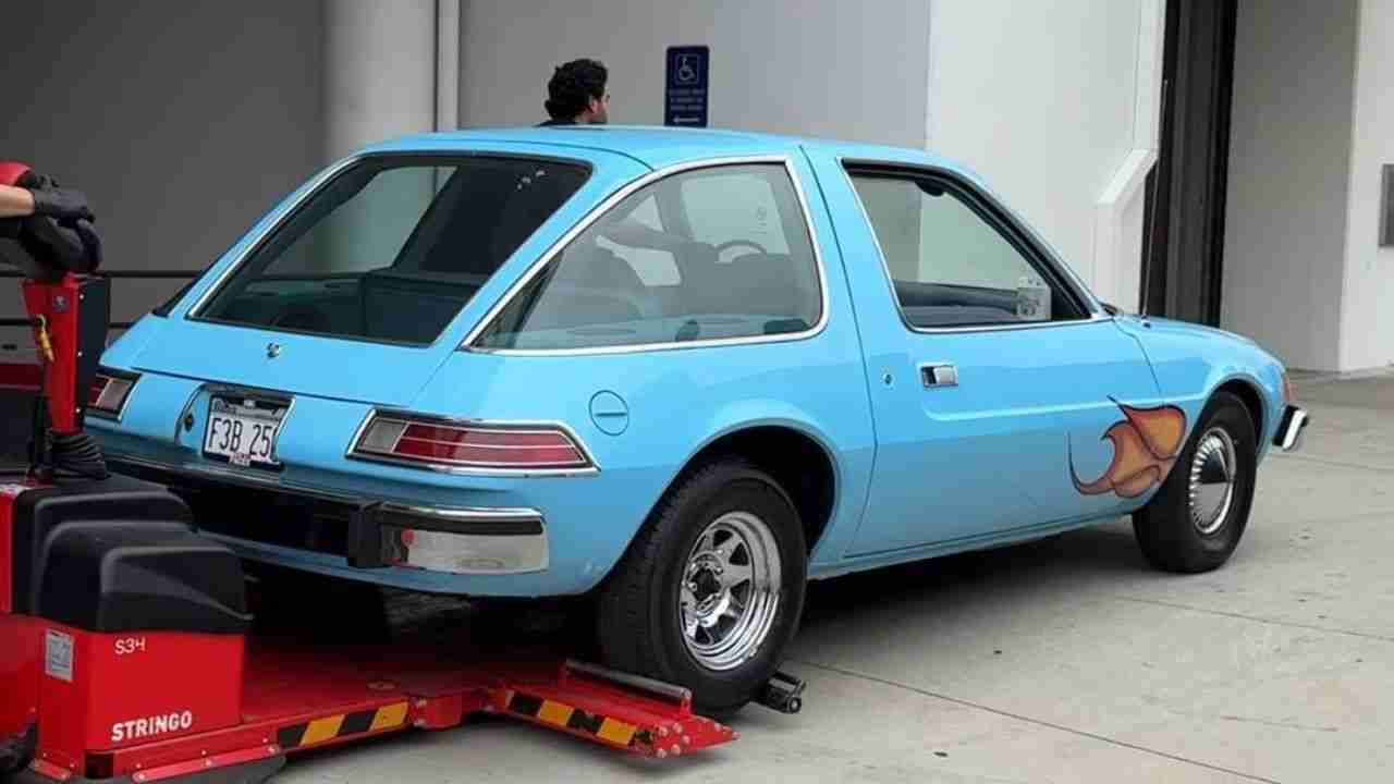 Auto z filmu „Wayne’s World“ bylo zrestaurované a získalo čestné místo ...