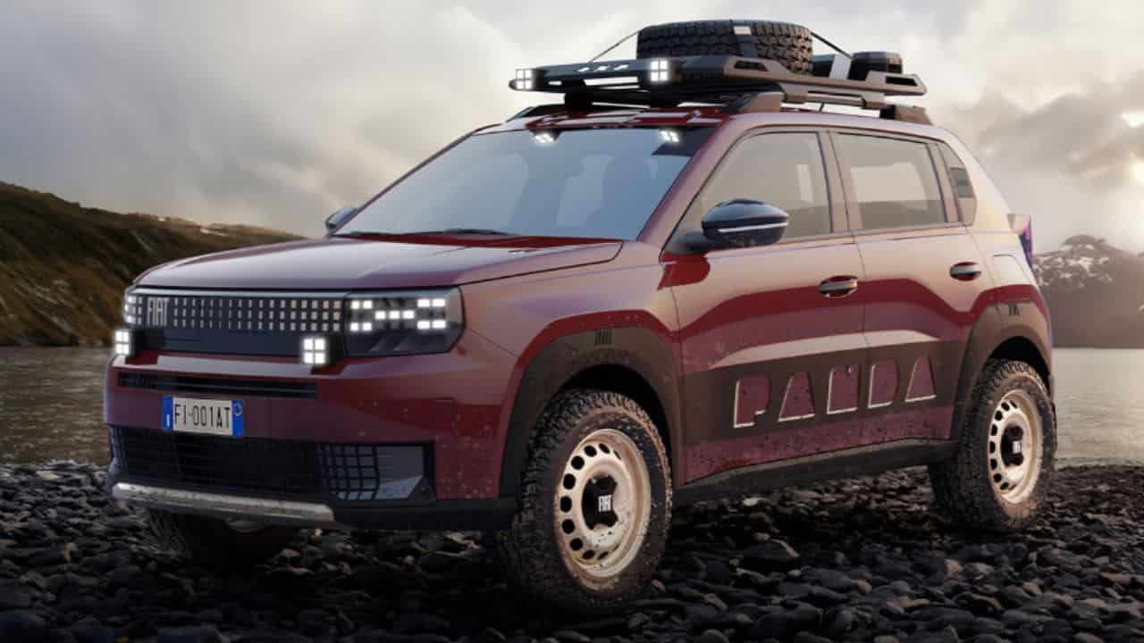 Fiat dévoile le concept 4×4 du Grande Panda avec moteur arrière et look ...