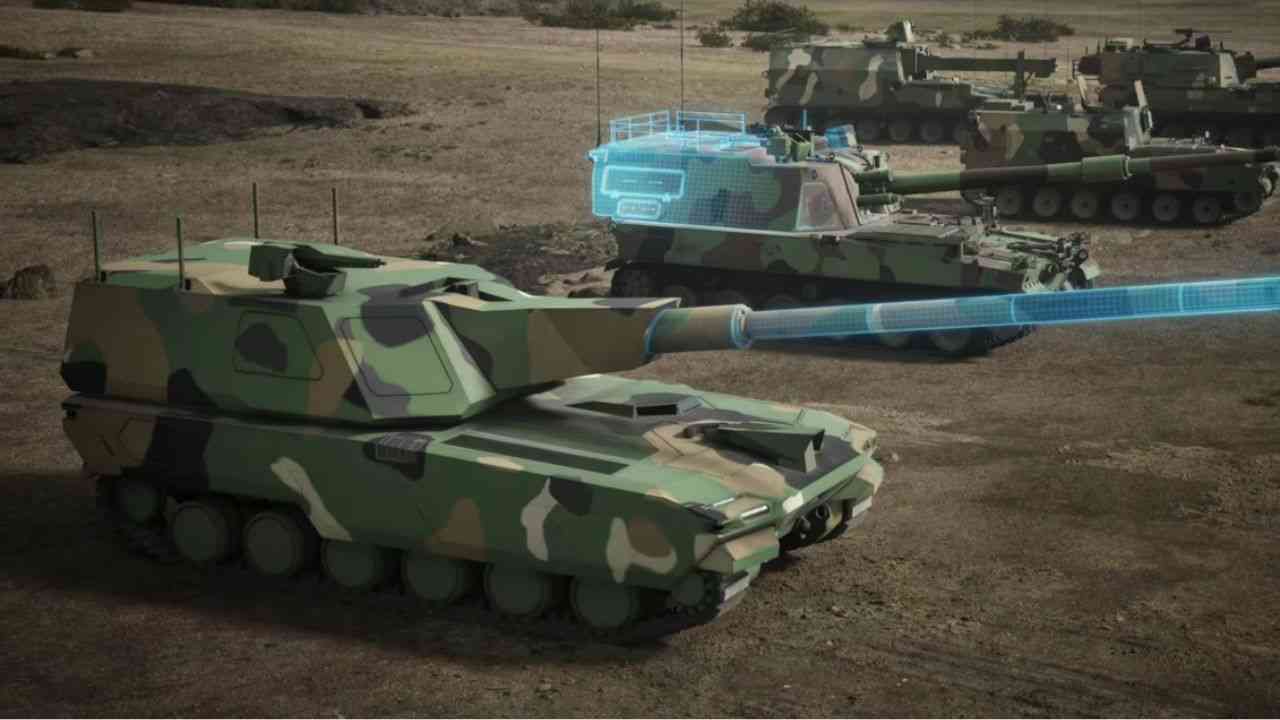 South Korea unveils K9A3: new autonomous artillery vehicle with 80 km ...