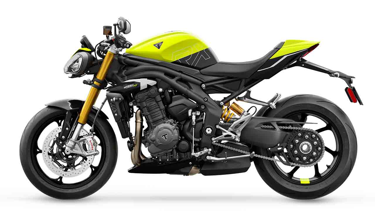 Triumph apresenta a Speed Triple 1200 RX 2026: edição mais radical da ...