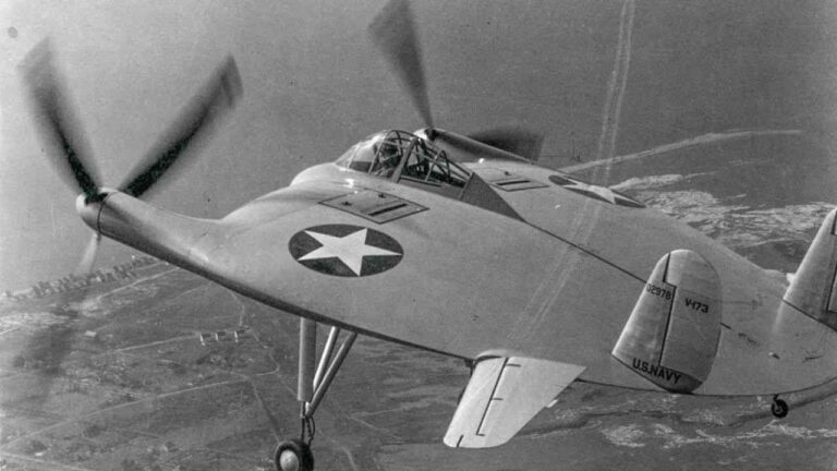 Meet the disc-shaped airplane that almost changed U.S. aviation - Carro ...