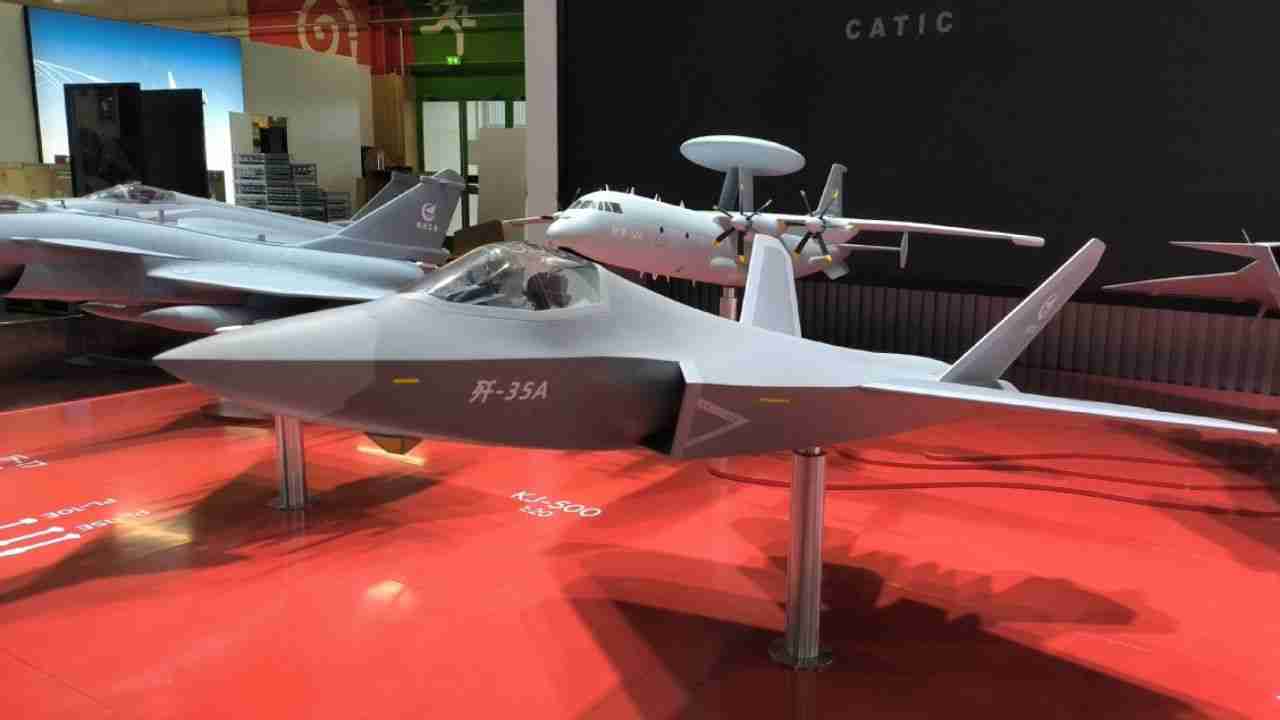 China unveils J-35A fighter jet model in Paris and aims to expand ...