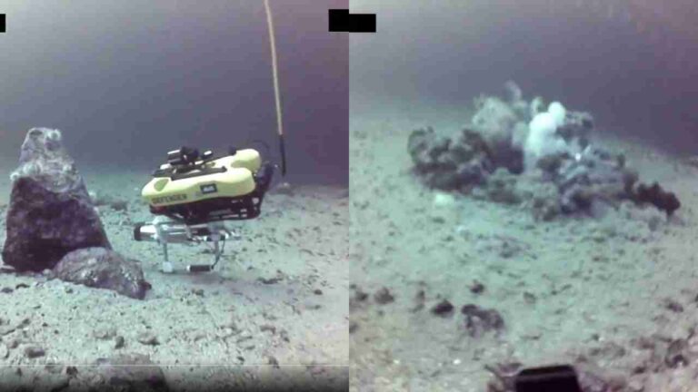 Royal Navy test onderwaterrobot om explosieven te neutraliseren en de ...