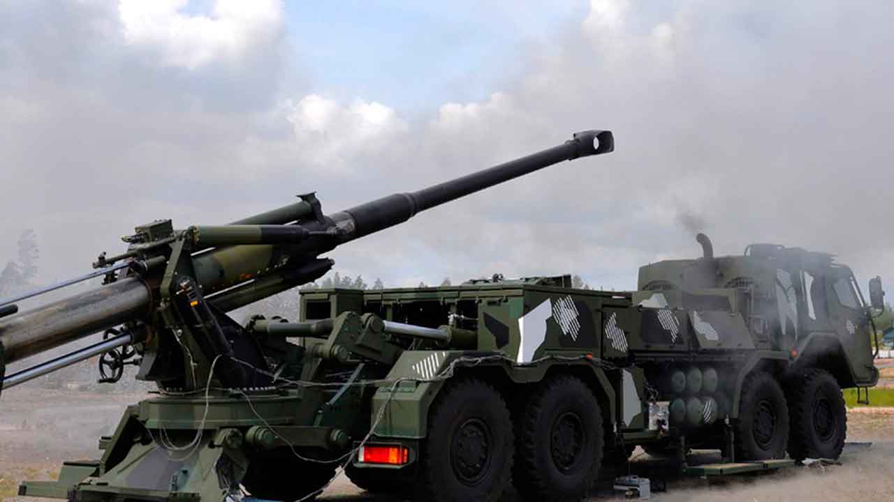 Finland Successfully Tests New ARVE 155 mm Self-Propelled Gun - Carro e ...