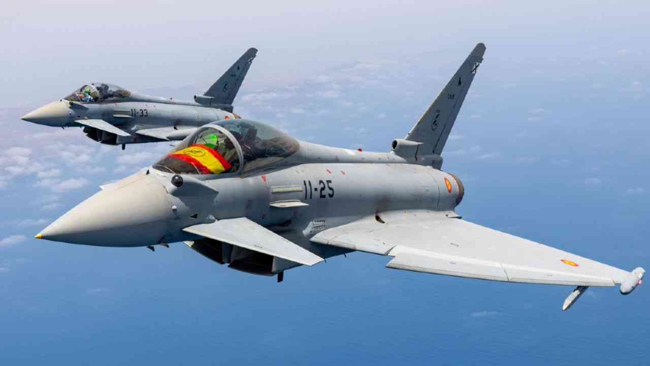 Spanish fighter jet sustains damage after collision with bird during ...