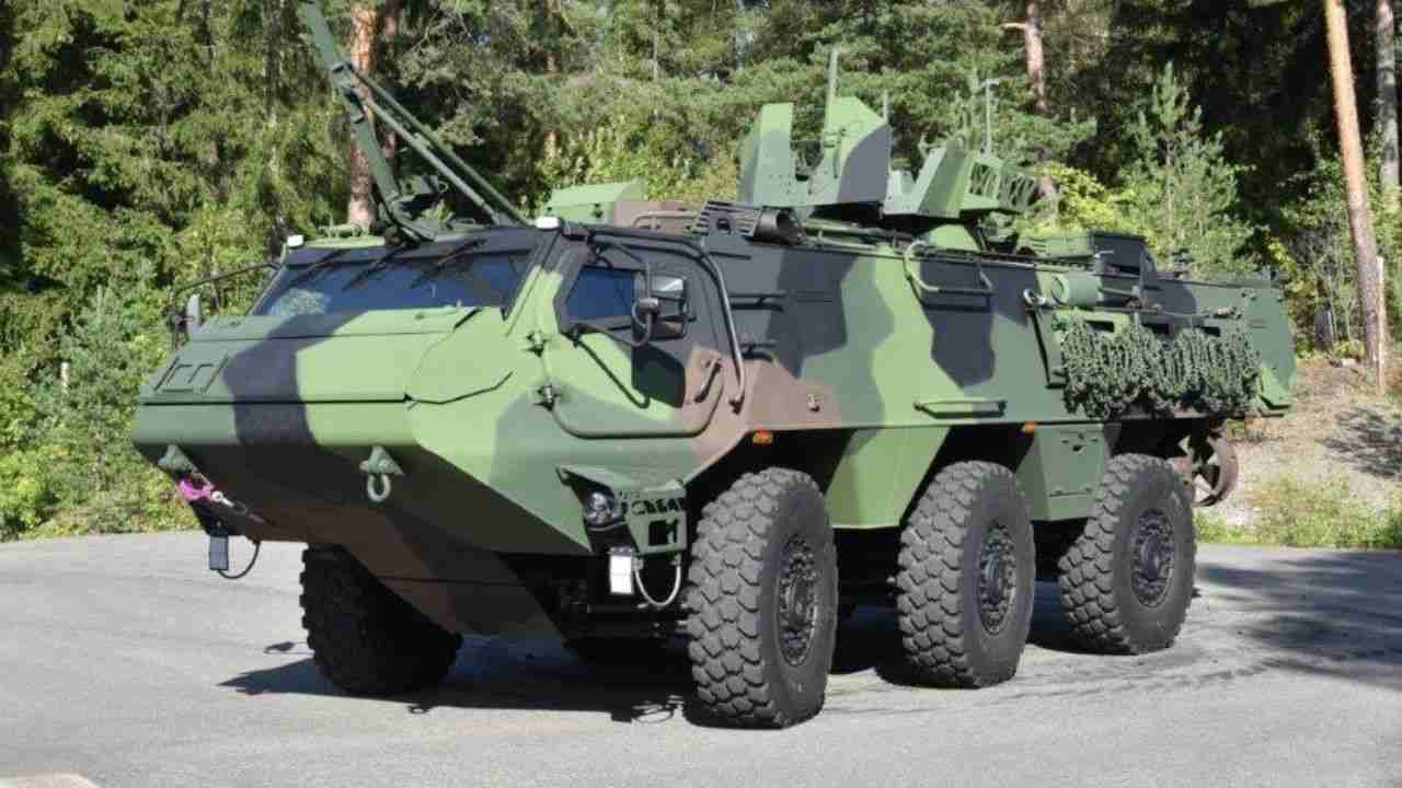 Denmark orders 129 Patria 6×6 armored vehicles to strengthen its ground ...