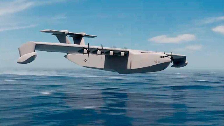 DARPA skroter Liberty Lifter, ekranoplan som skulle fly over havet med ...