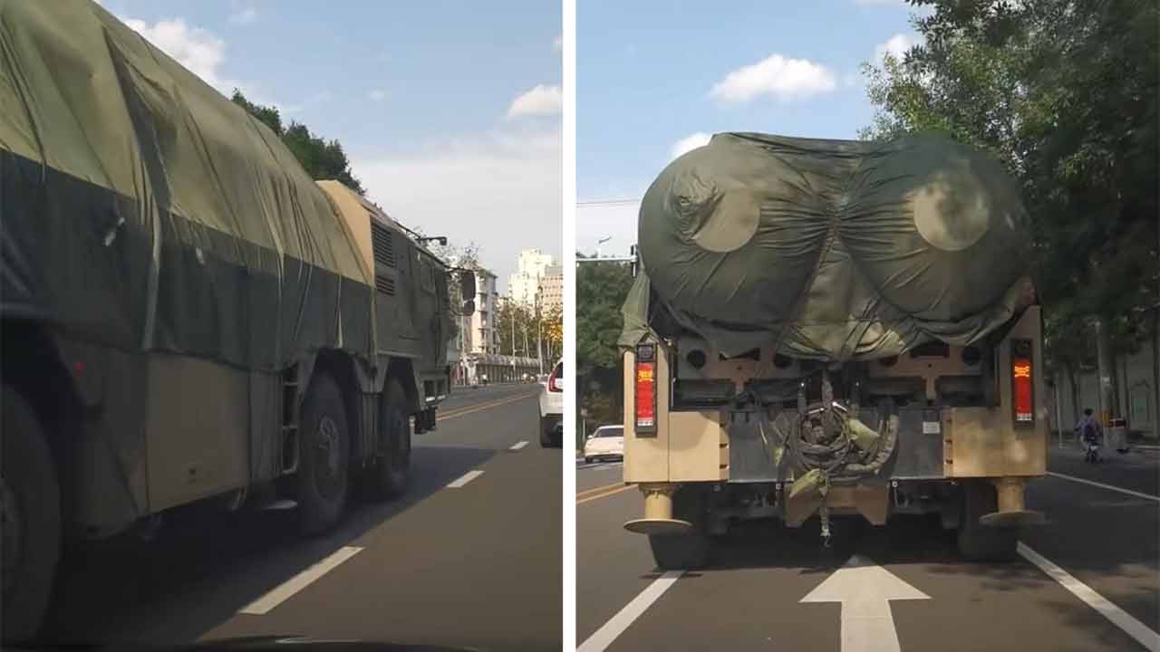 Video reveals movement of China’s most advanced anti-missile system ...