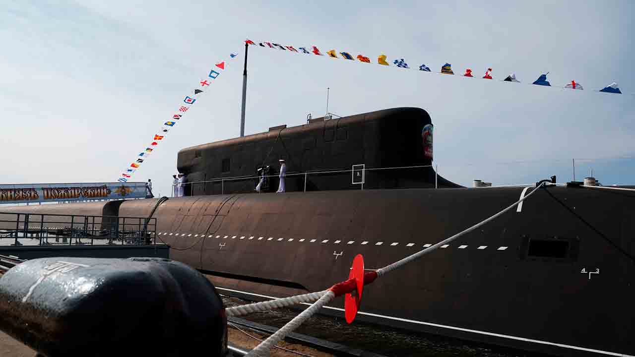 Russian Navy Commissions New Nuclear Submarine Knyaz Pozharsky in ...