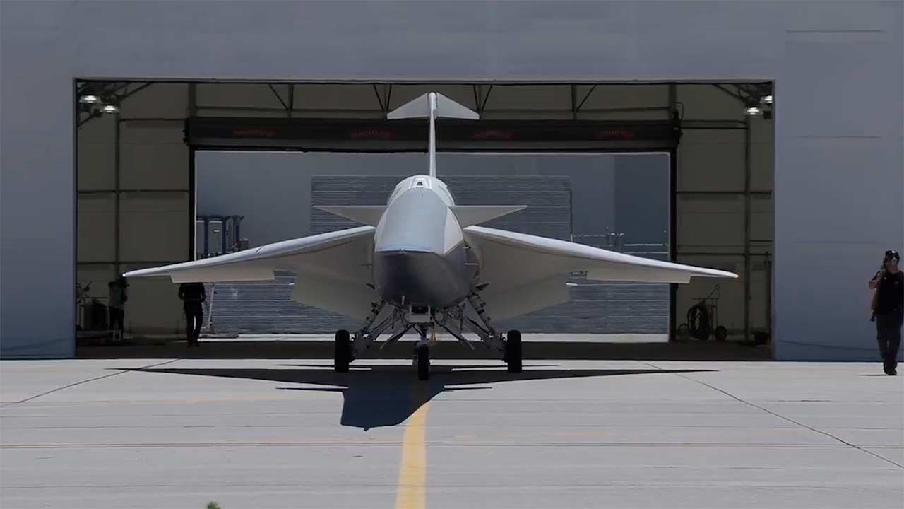 Videó: Az X-59 repülőgép először mozdult meg a NASA tesztjein - Carro e ...