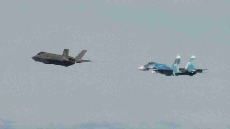 Italian F-35 fighters intercept Russian aircraft during NATO mission in ...