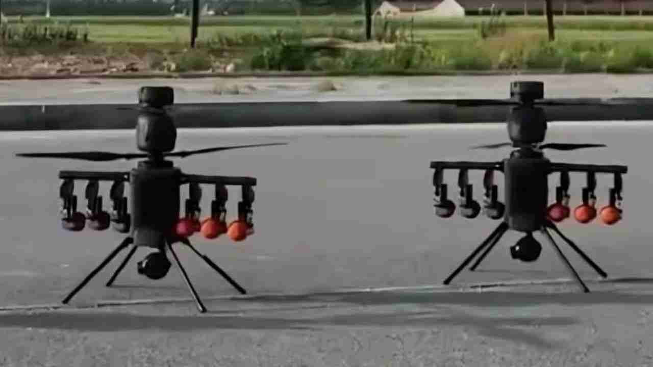 China unveils Black Bee drones that swarm attack with live ammunition ...
