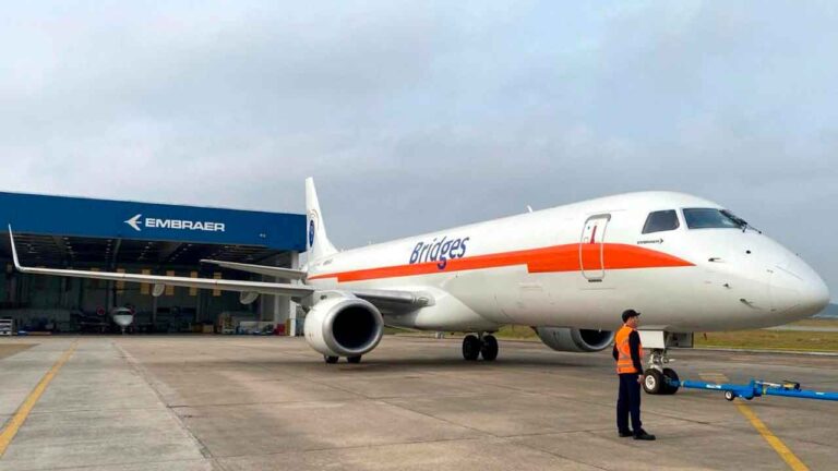 Bridges Air Cargo becomes the world’s first operator of the Embraer ...