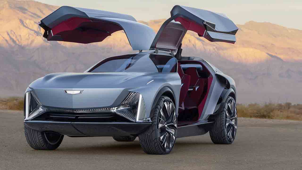 Cadillac memperkenalkan Elevated Velocity, SUV listrik mewah dengan pintu gullwing - Carro e motos