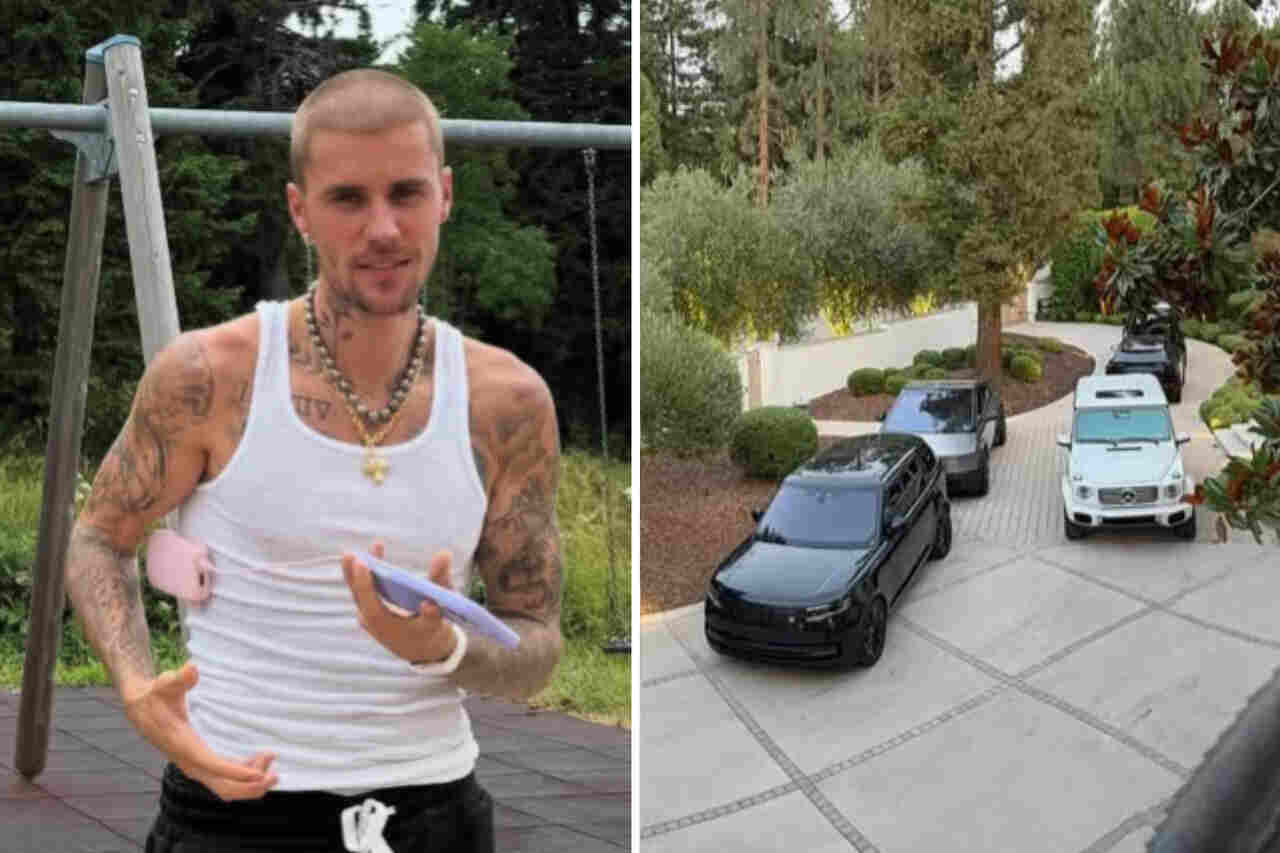 Justin Bieber legger ut bisarre bilder av bilene sine og forvirrer ...