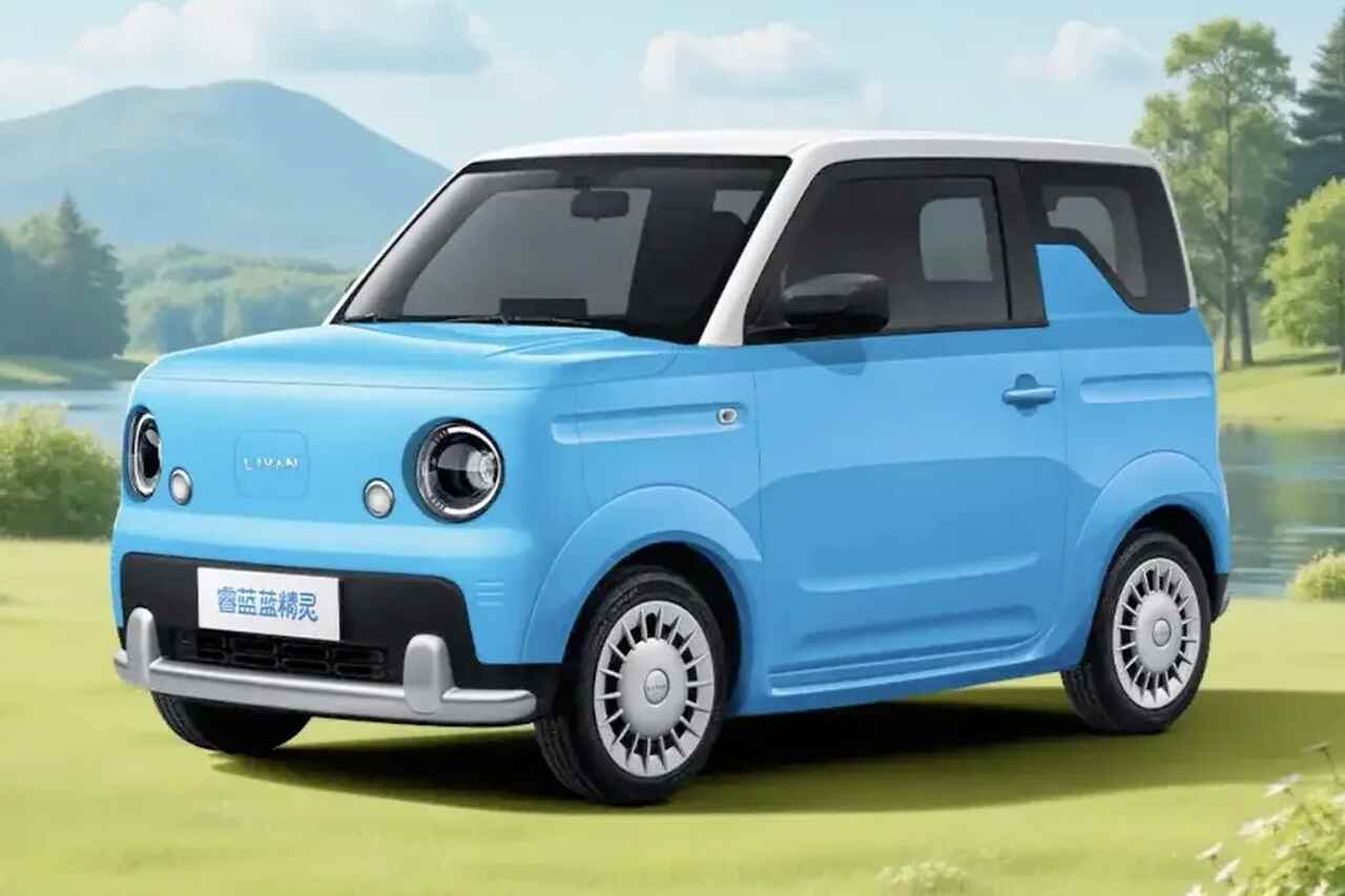 Découvrez le Livan Smurf, mini-voiture électrique qui ne coûte que 5 ...