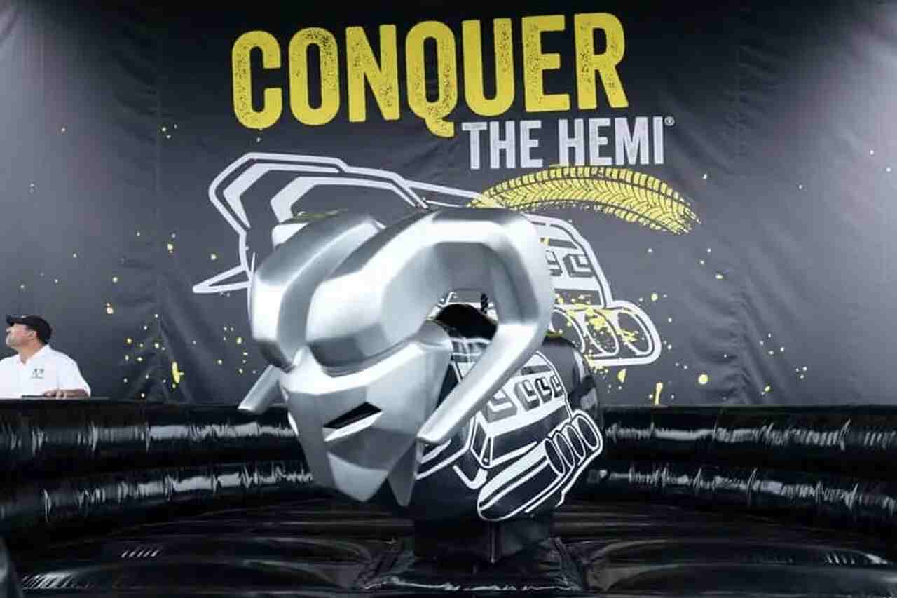 Mechanical Bull Inspired by Ram's Hemi Engine Stolen in the U.S ...