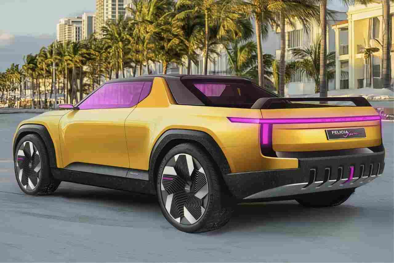 Škoda präsentiert Konzept für die aktualisierte Version seines Felicia ...