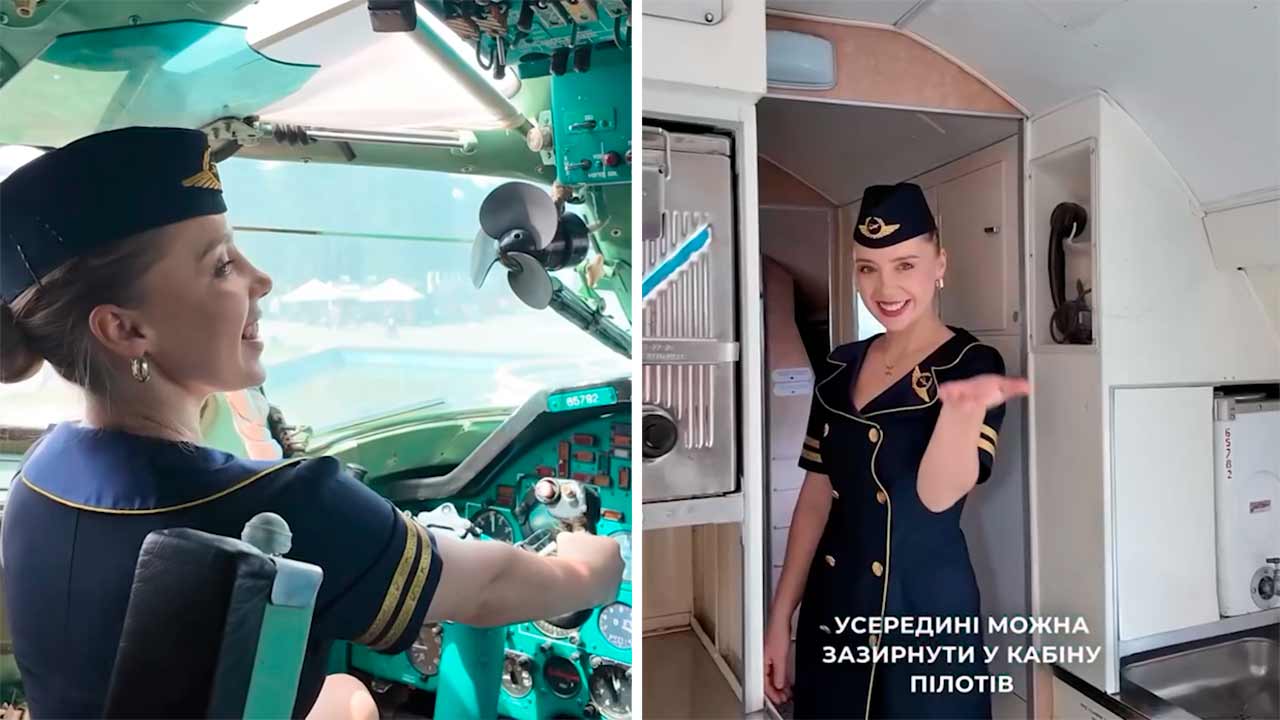 Vídeo inédito muestra el interior del legendario avión presidencial Tu ...