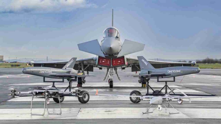 BAE Systems and QinetiQ test integration of Typhoon fighters with ...