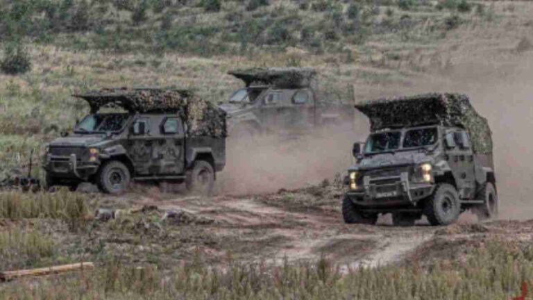 Emirati armored vehicles Spartan-SUT spotted with the Russian National ...