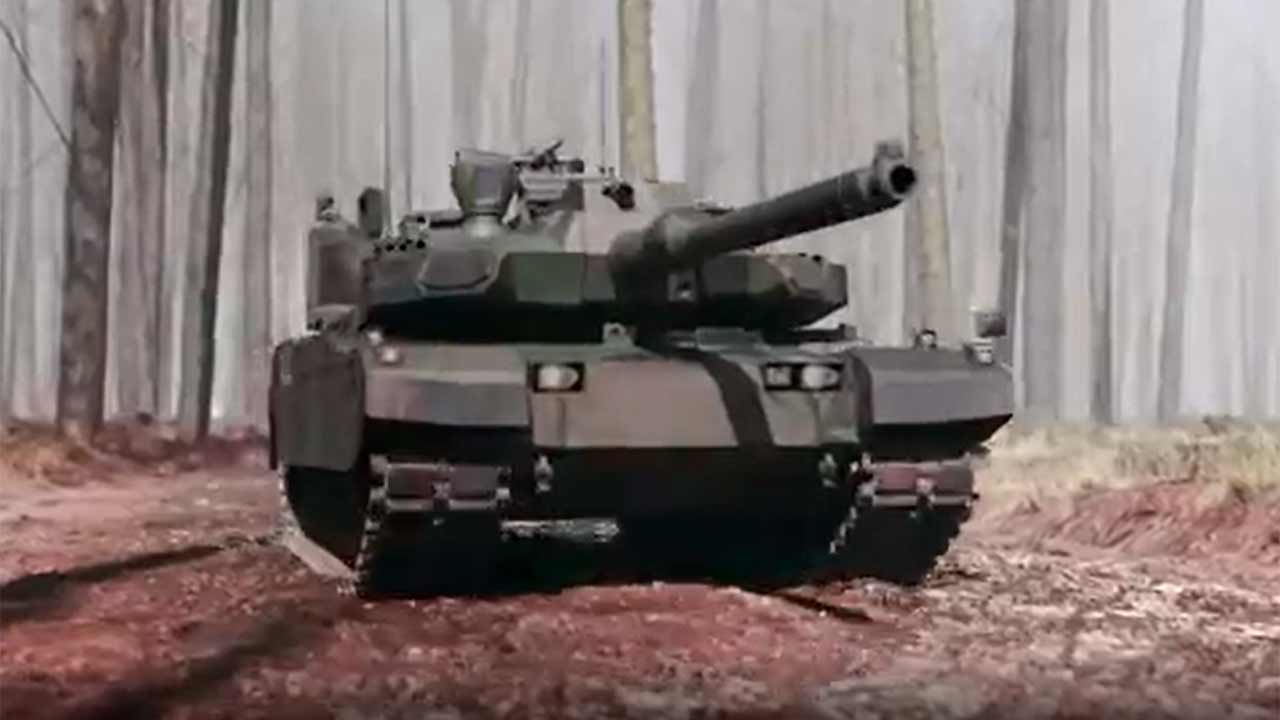 Hyundai Rotem unveils final version of K2PL tank with anti-drone ...