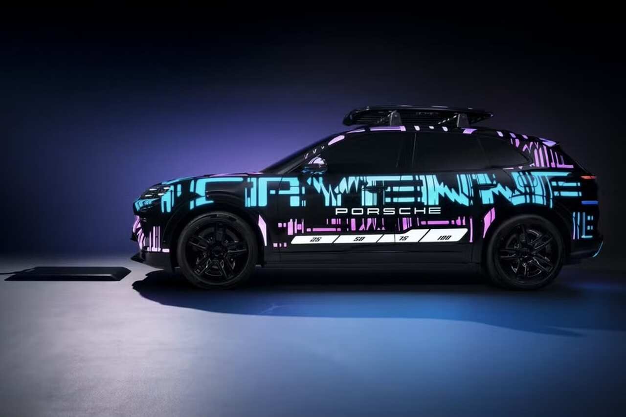 Porsche Cayenne EV 2026 will offer wireless charging support - Carro e ...