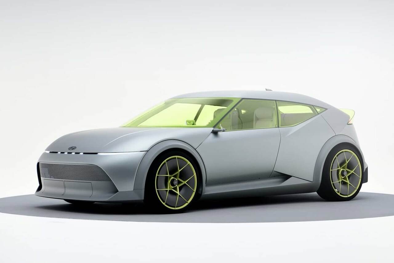 Hyundai unveils Concept Three while preparing to launch Ioniq 3 in 2026 ...