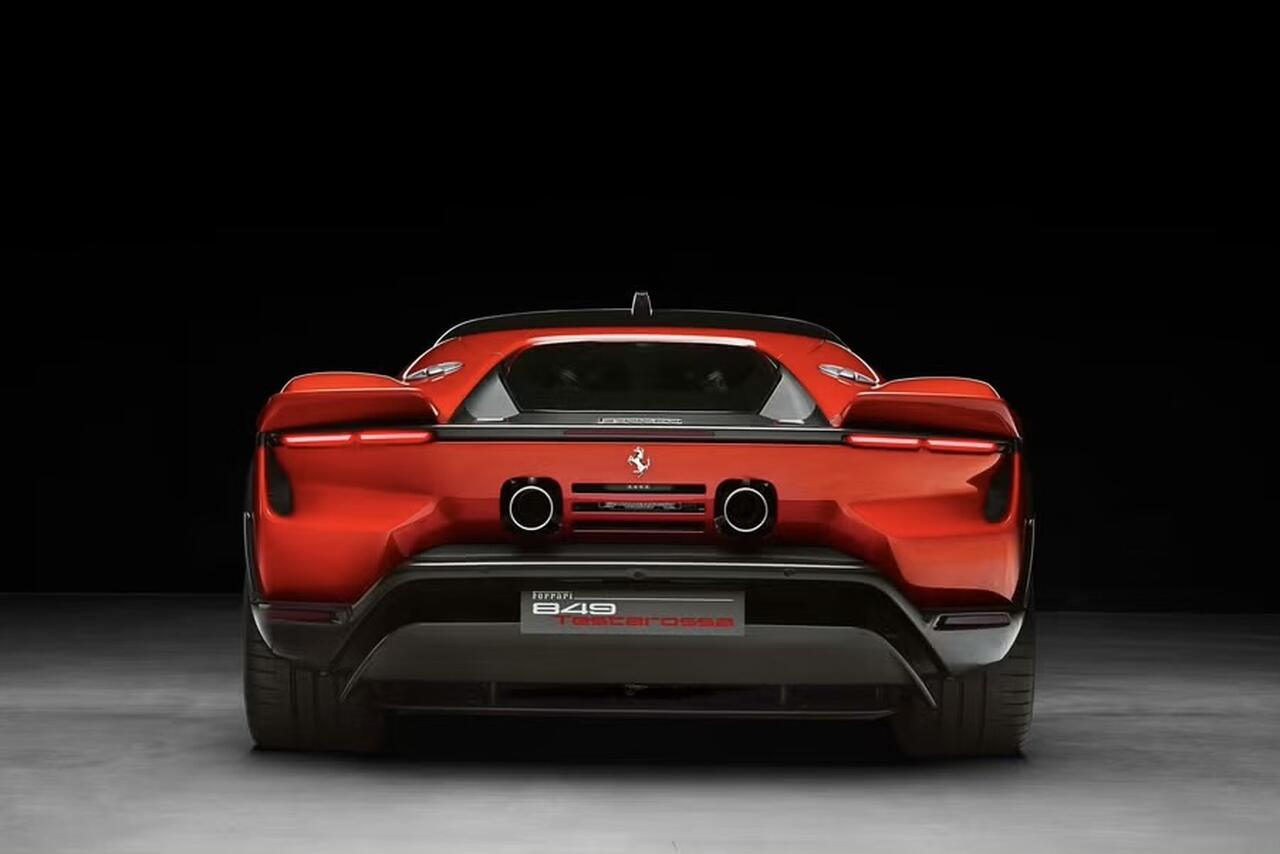 Ferrari presenterer 849 Testarossa, hybrid superbil med 1 036 ...