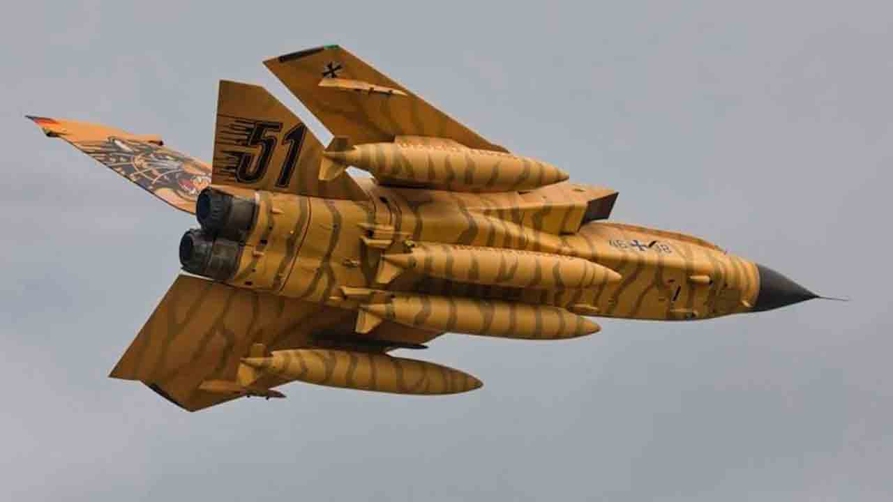 Tornado ECR “Desert Tiger” from Germany steals the show at NATO Tiger ...