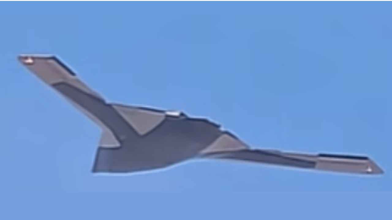 The giant stealth drone GJ-X from China is seen flying for the first ...