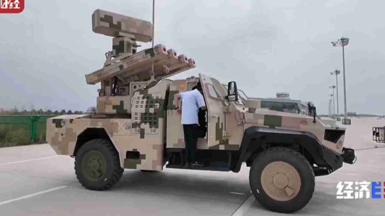 China unveils Yitian: new light air defense vehicle with TY-90 missiles ...
